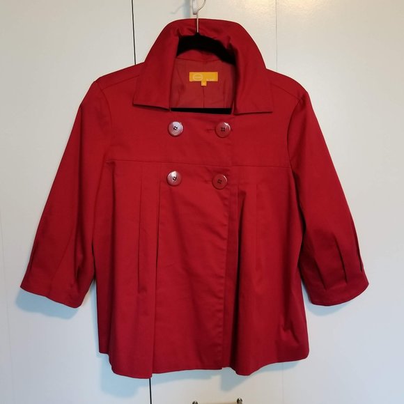 Jackets & Coats | Crossland By Polly Red Jacket | Poshmark